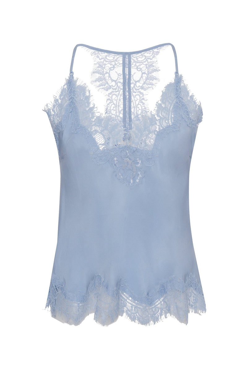 Lucy Crop Cami Sky Blue – Gold Hawk Clothing