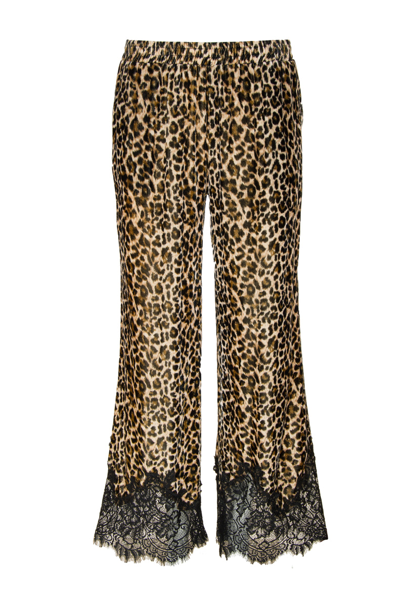 Animal Print Velvet Ginger Lace Pants – Gold Hawk Clothing